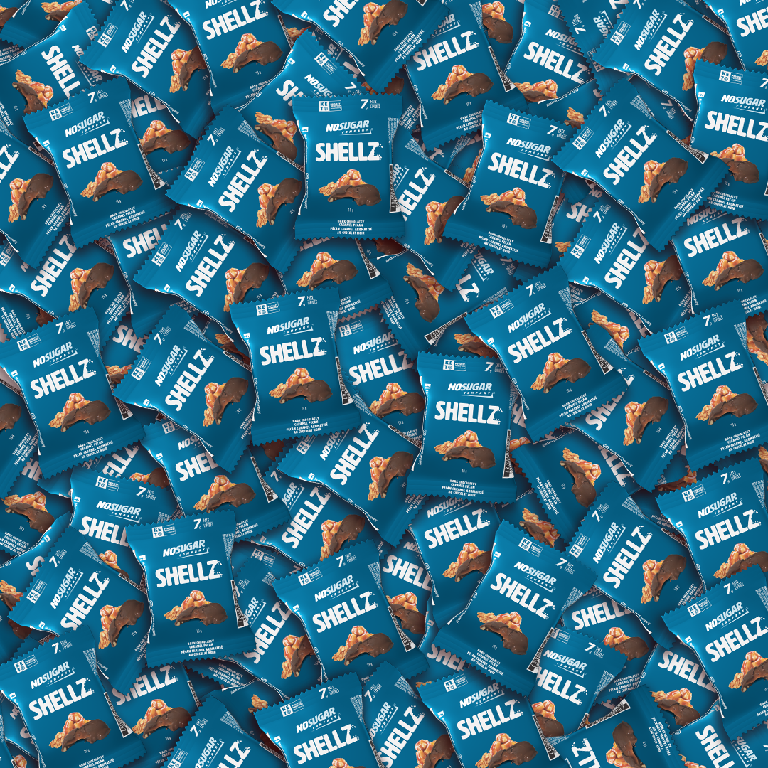 Chocolate Caramel Pecan Keto Shellz | The No Sugar Company