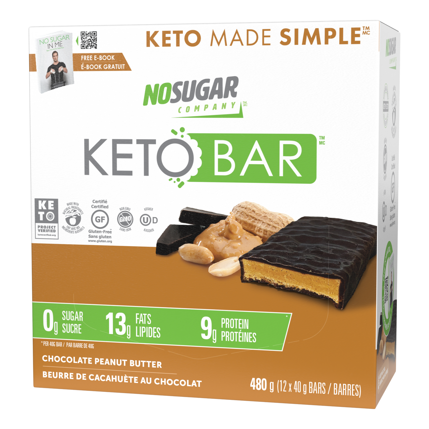 Shop No Sugar METABAR | Chocolate Caramel and Peanut Flavour - No Sugar ...